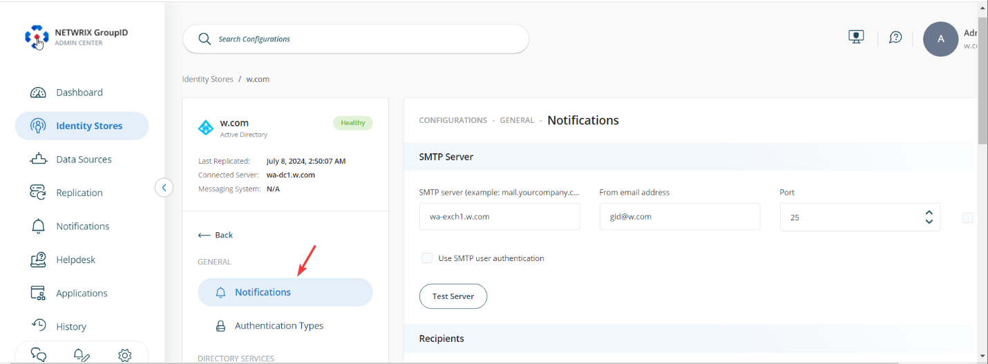 Notify Logged-In Users About Changes Made to Directory Objects ...