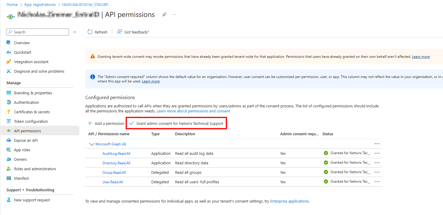 Manually Setting Up Entra ID Auditing for Netwrix Access Analyzer | Netwrix Product Documentation