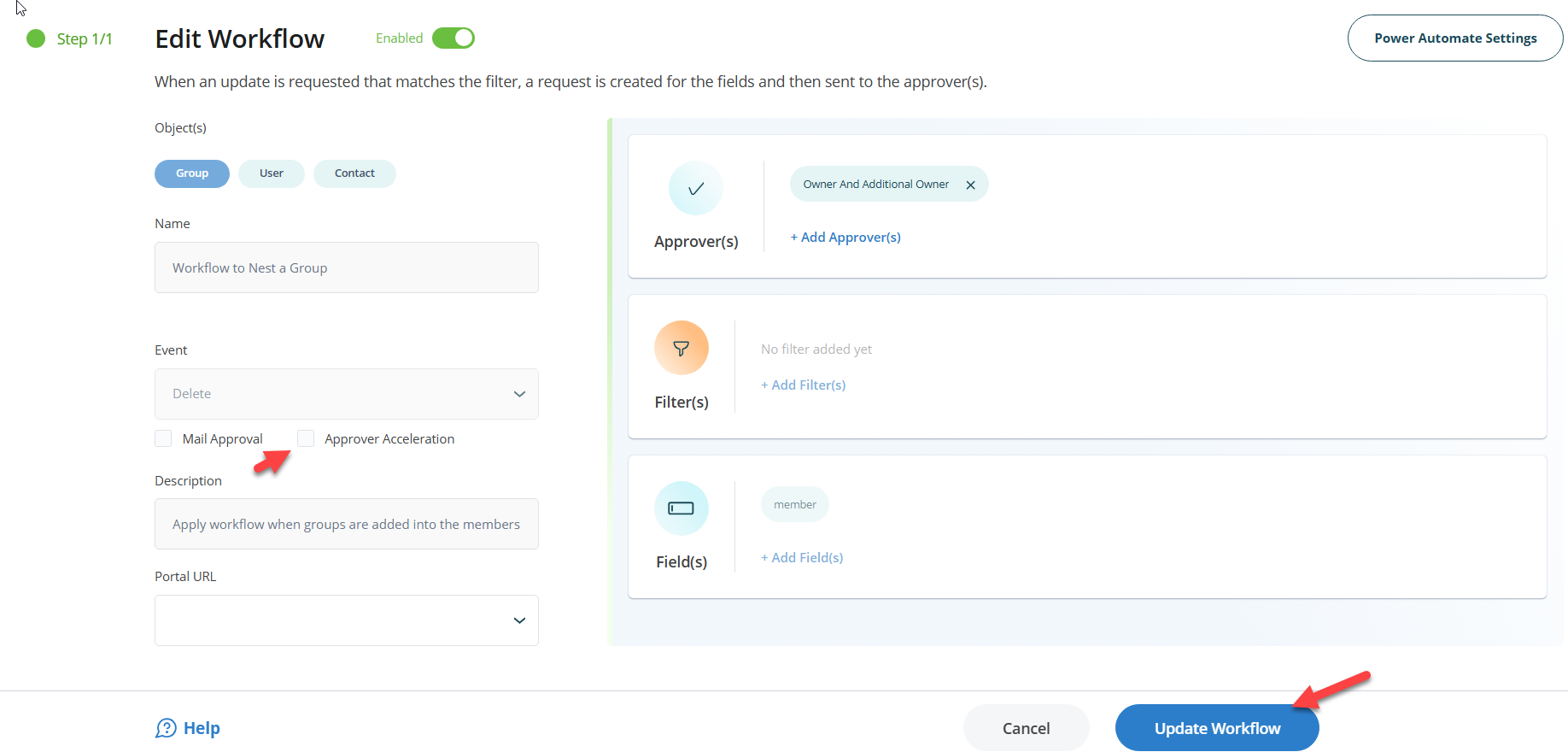 Enable and Configure Workflow Approver Acceleration | Netwrix Product Documentation