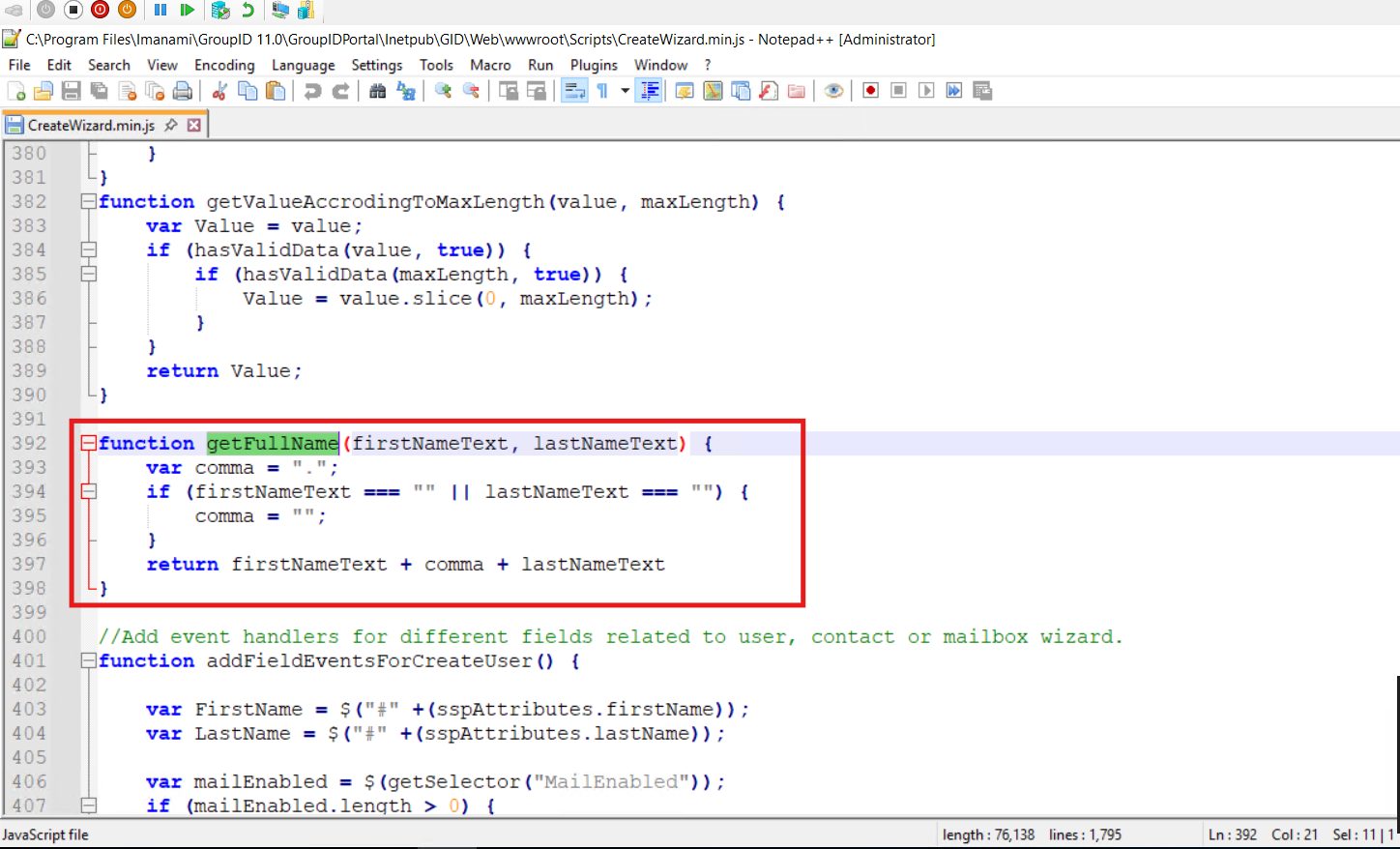 Change the Display Name Format to First.Last in the Portal | Netwrix ...