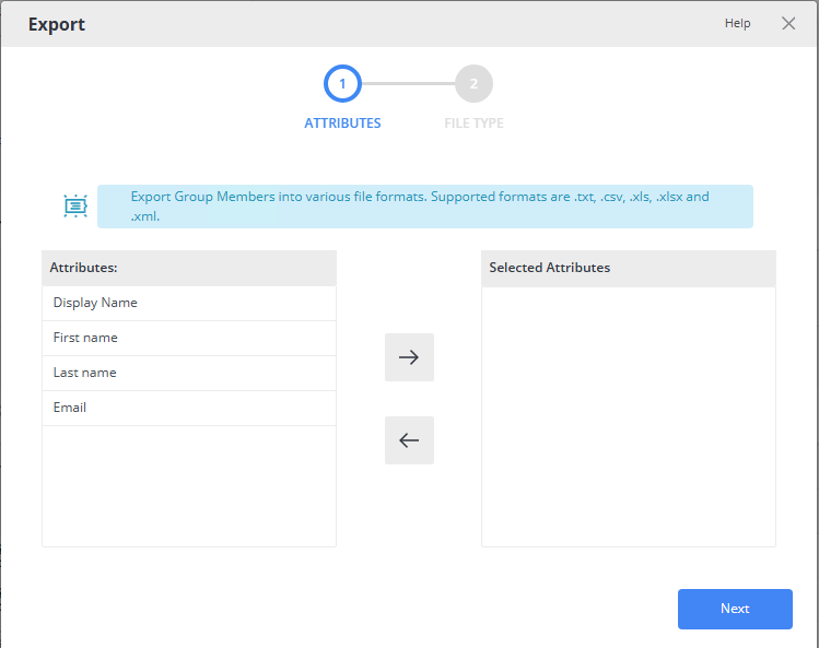 How to Add Attributes to the Export List in the Application Portal ...